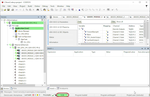 Get help writing a CODESYS project