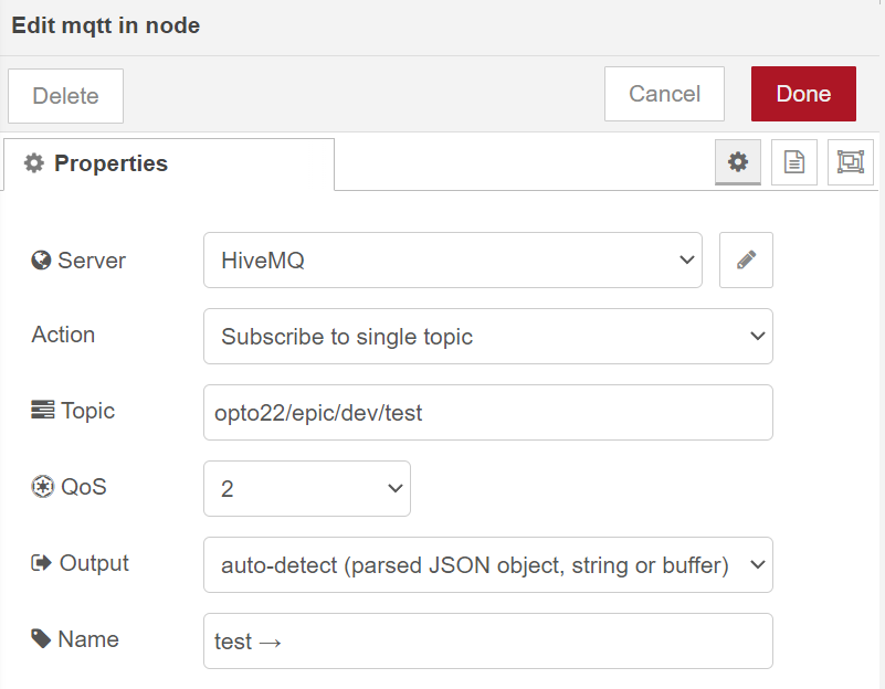 Node Red Configuration Nodes And Project Management