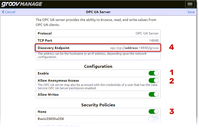 Now Serving: PAC Control and Memory Mapped Data with OPC UA Server