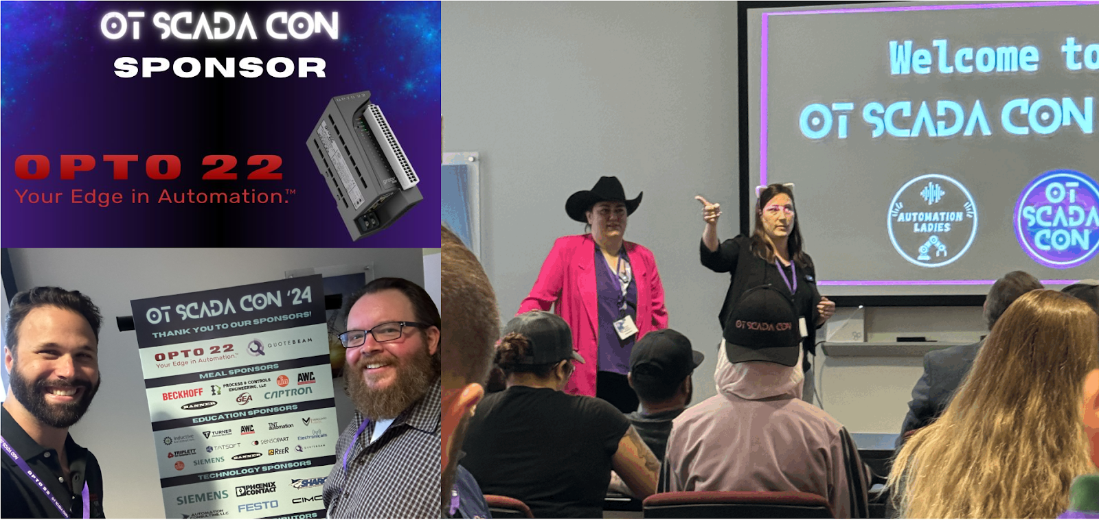 OT SCADA CON—An Engaging and Efficient Format