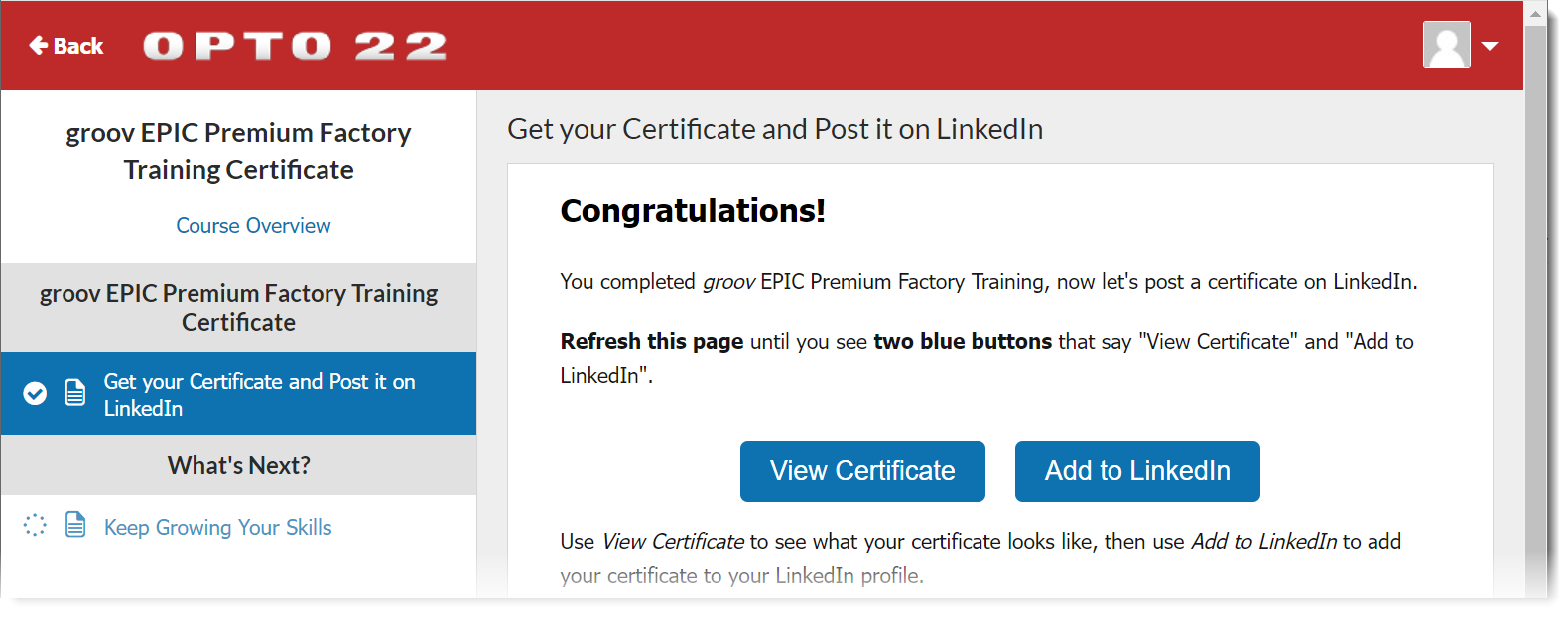 Add your training experience to LinkedIn