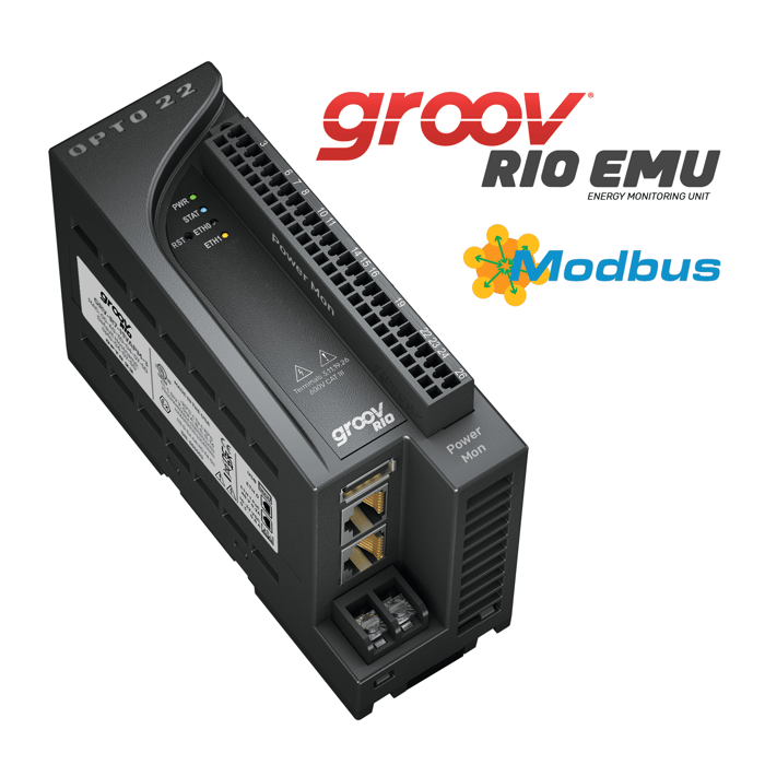 Power and energy monitoring with Modbus TCP